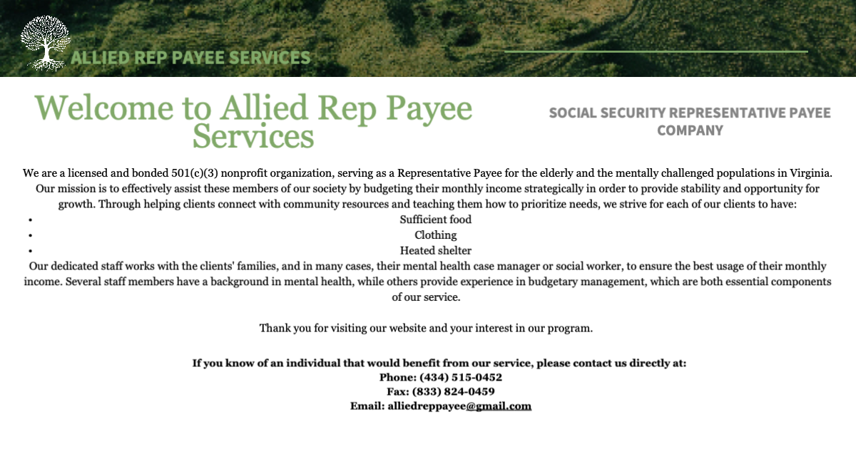 Allied Rep Payee Service